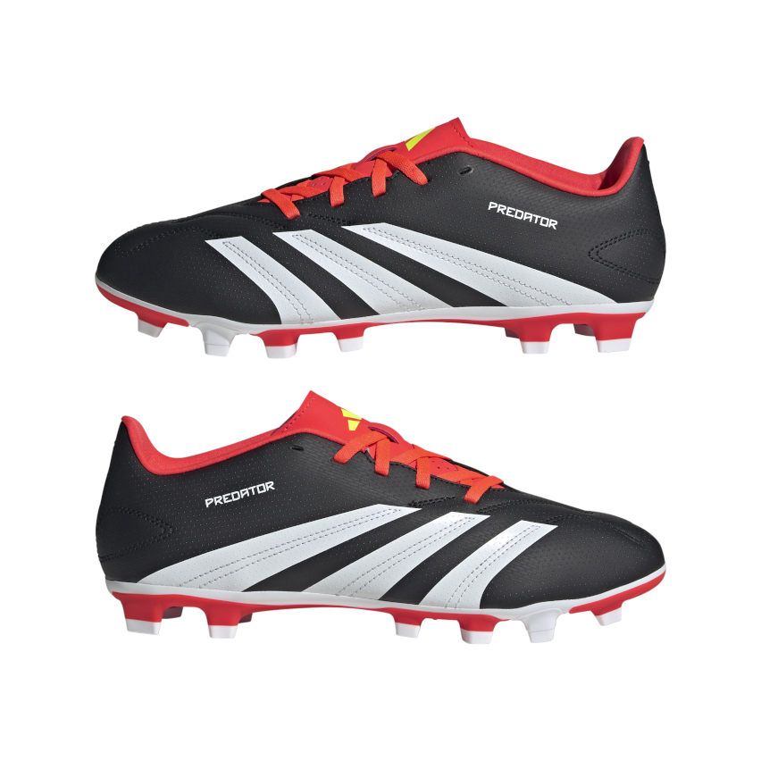 Chaussures Rugby Predator Club FG Crampons Moulés Terrain Sec Noir ...