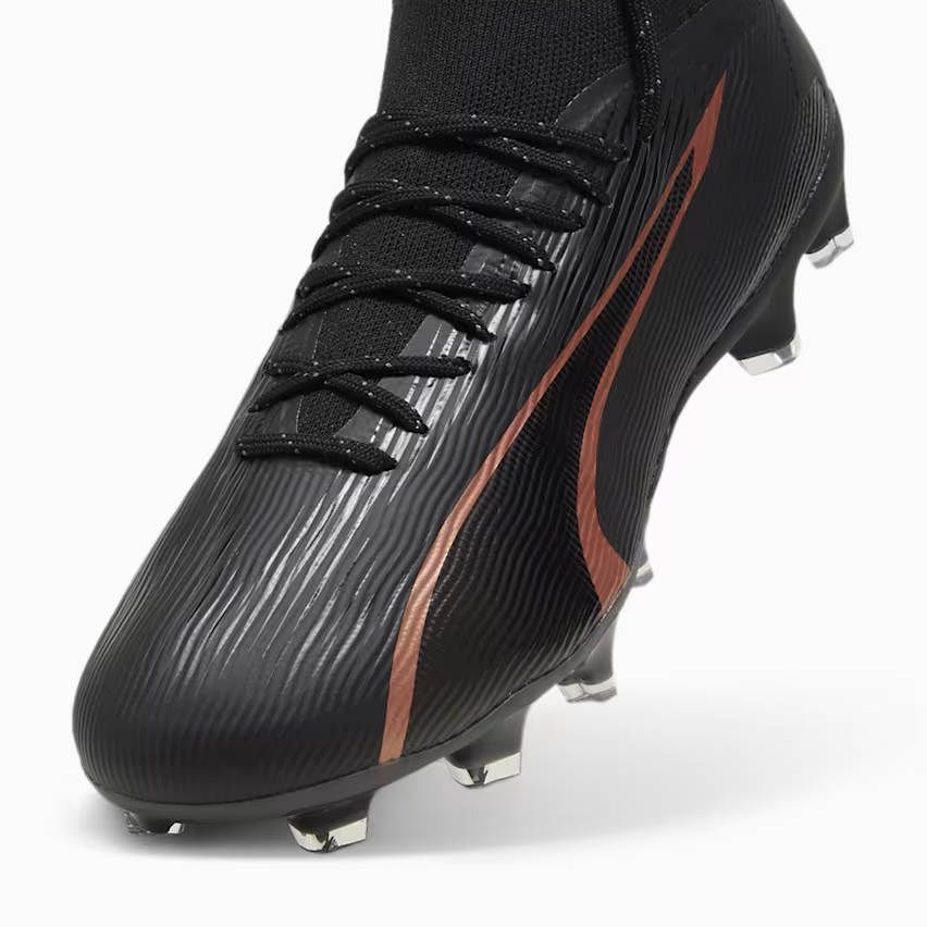Chaussures Rugby Ultra Pro FG Noir - Puma | boutique-rugby.com