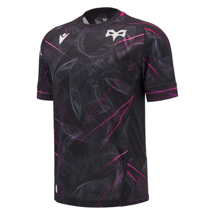 Maillot De Rugby Domicile Ospreys 2024/2025 - Macron | boutique-rugby.com