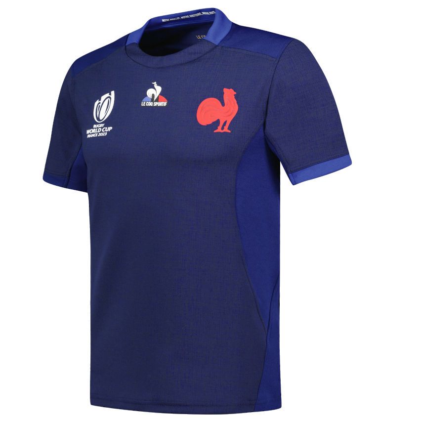 Maillot Rugby France Enfant Domicile Coupe Du Monde Rugby 2023 à 49,99 ...