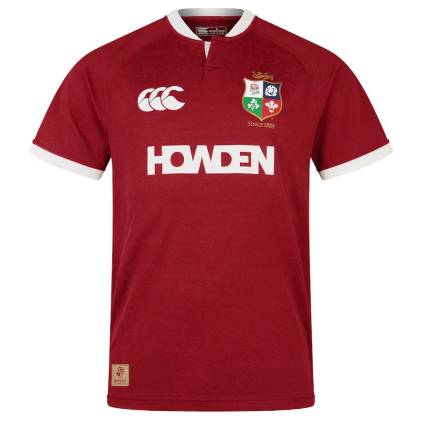 Maillot Rugby Réplica Lions Britanniques Et Irlandais Rouge - Canterbury | boutique-rugby.com