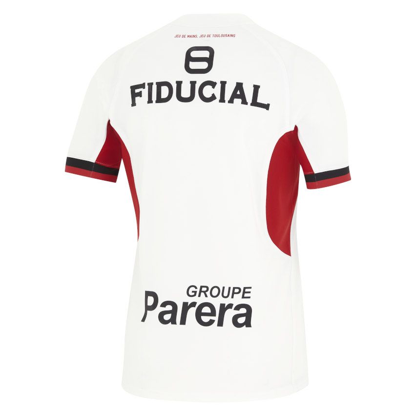 Maillot Rugby Stade Toulousain Extérieur 2024/2025 Blanc - Nike ...