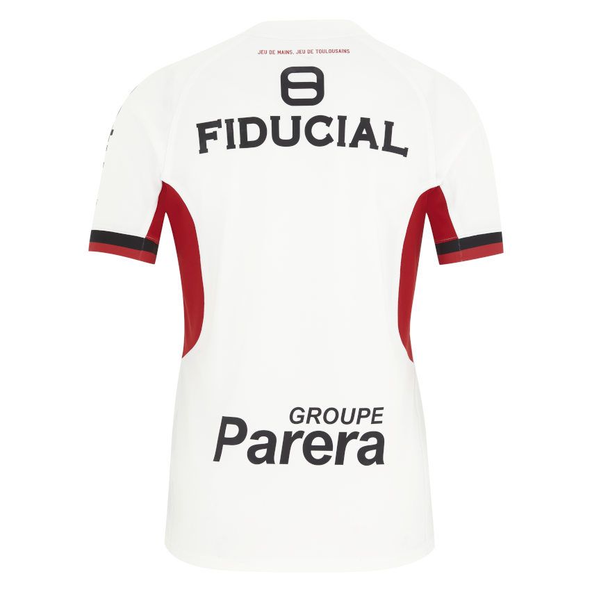 Maillot Rugby Stade Toulousain Extérieur 2024/2025 Blanc - Nike ...