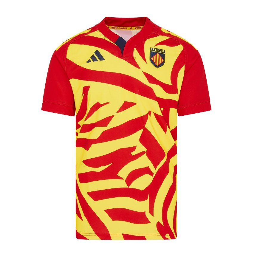Maillot USAP Perpignan Extérieur 2025/2026 – Adidas | Boutique Rugby