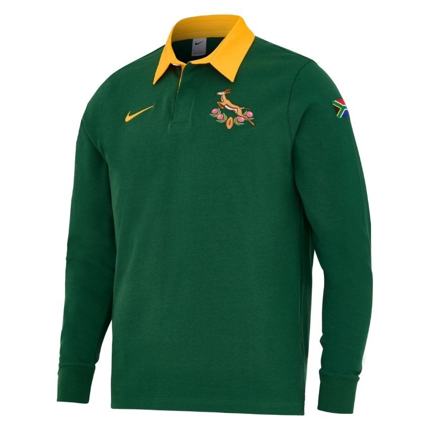 Polo Rugby Manches Longues Homme - Afrique du Sud | Nike