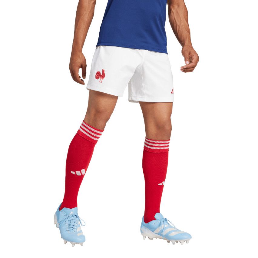 Short Rugby France Domicile 2024/2025 - Adidas | boutique-rugby.com