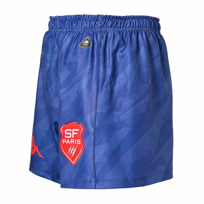 Short Enfant Kombat Ryder Away Stade Francais Paris Bleu 2024/2025 ...