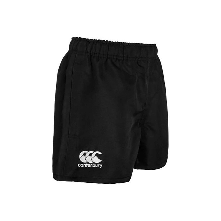 Short rugby enfant noir - Canterbury | boutique-rugby.com