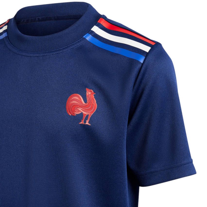 T-shirt Rugby Enfant - Supporter France 2024/2025 | adidas