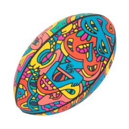 Ballon Rugby Rebond x Fondation Abbé Pierre x Den End | boutique-rugby.com